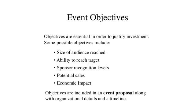 Event marketing