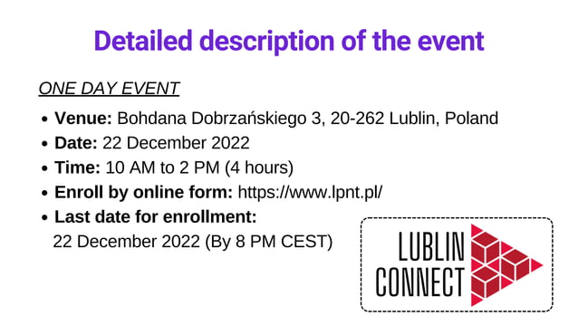 Presentation on event Marketing project planning - By Jimit Patel | PPT