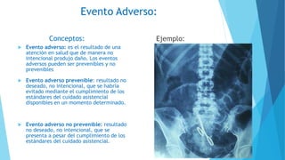 Evento adverso | PPTX