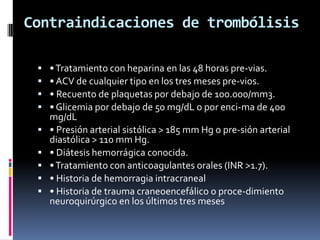 Evento cerebro vascular isquémico, caso clinico | PPTX