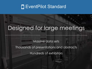 EventPilot Conference App Editions - the right event app for any ...