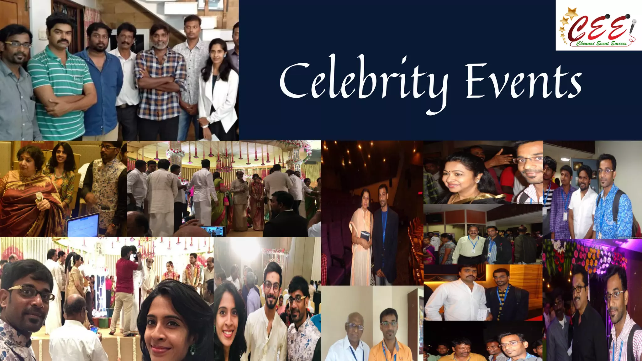 Event Plan for Celebrity Events by Chennai Male Emcee Thamizharasan ...