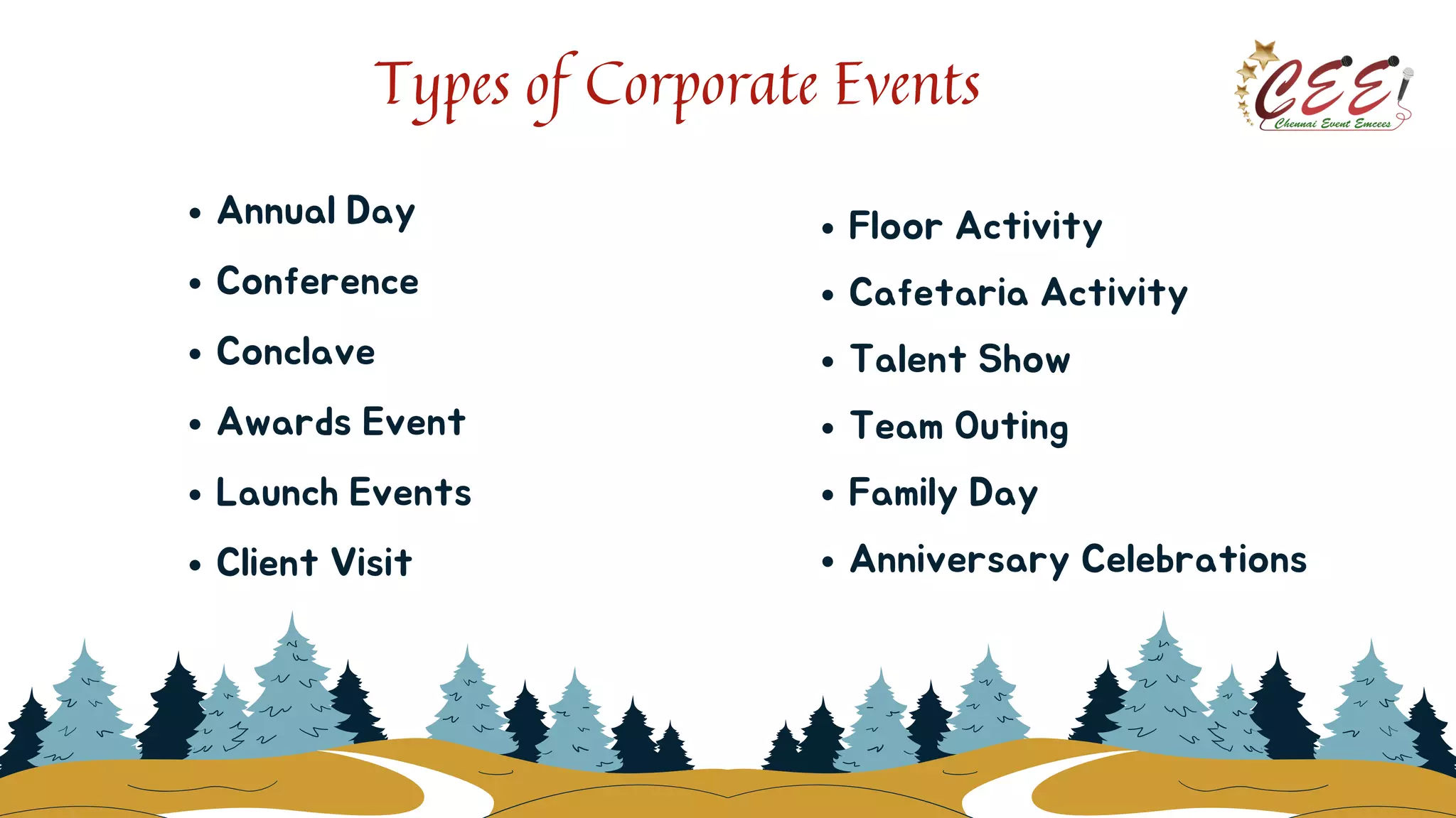 Event Plan for Corporate Event by Chennai Male Emcee Thamizharasan ...