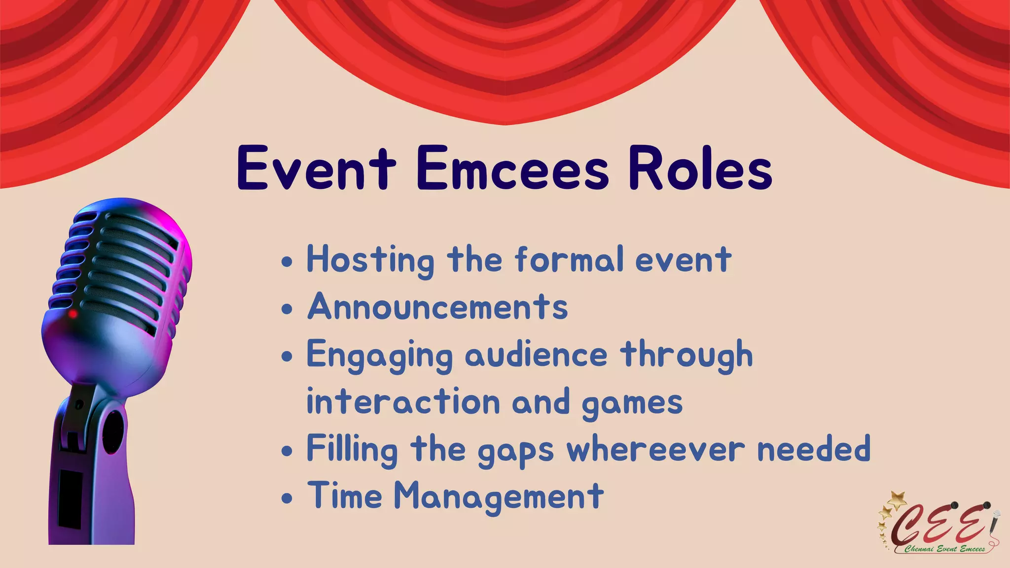 Event Plan for Corporate Event by Chennai Male Emcee Thamizharasan ...