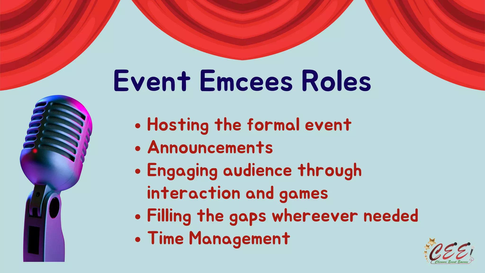 Event Plan for Festival Event by Chennai Male Emcee Thamizharasan ...