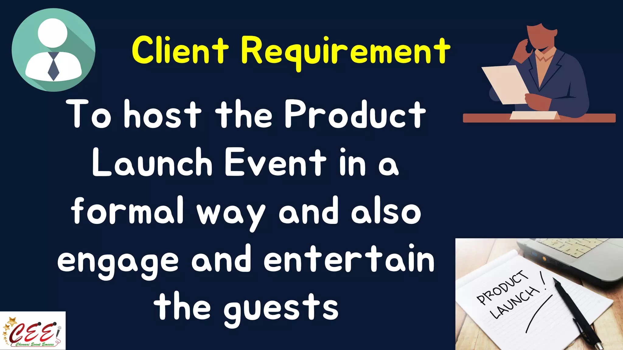 Event Plan for Product Launch by Chennai Male Emcee Thamizharasan ...