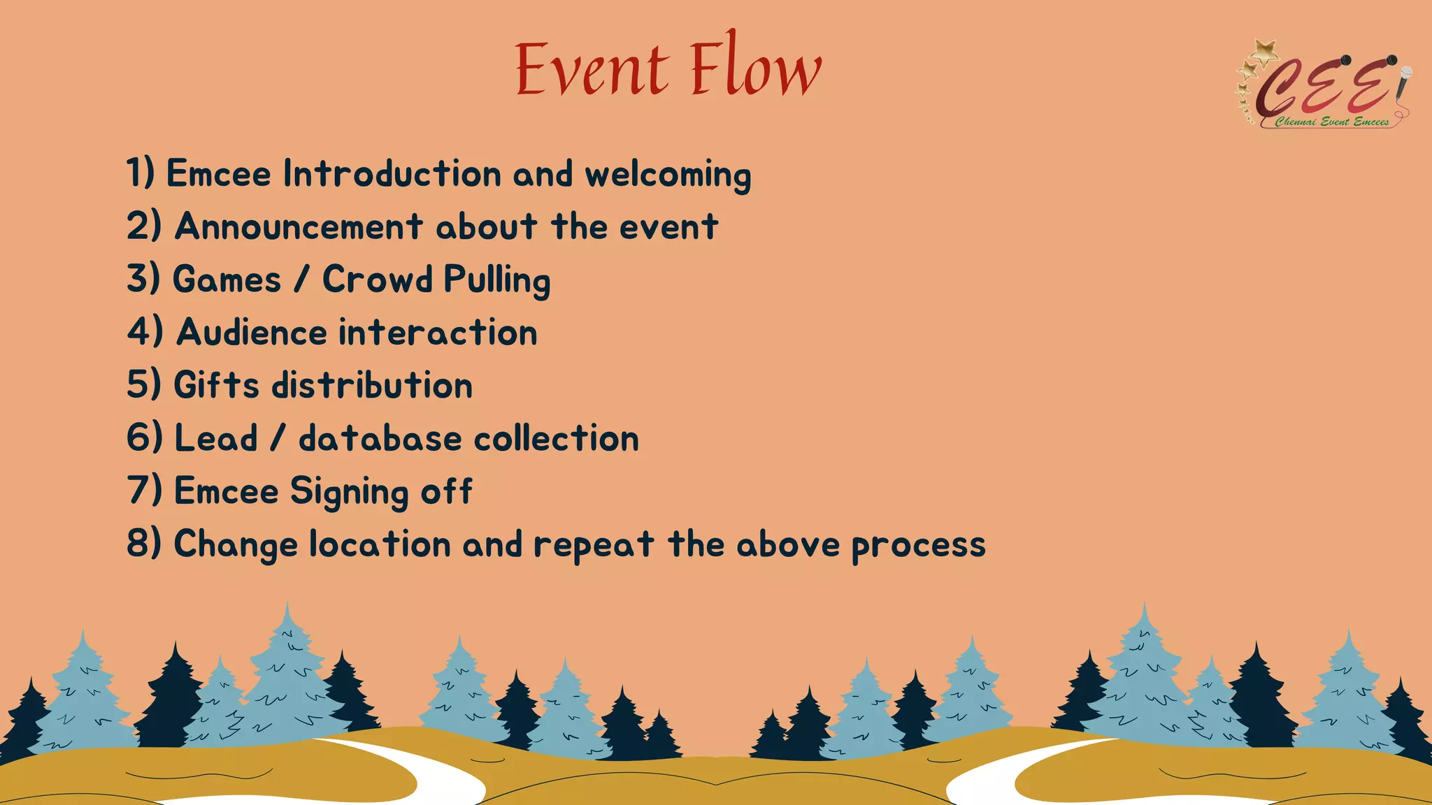 Event Plan for Roadshows Event by Chennai Male Emcee Thamizharasan ...