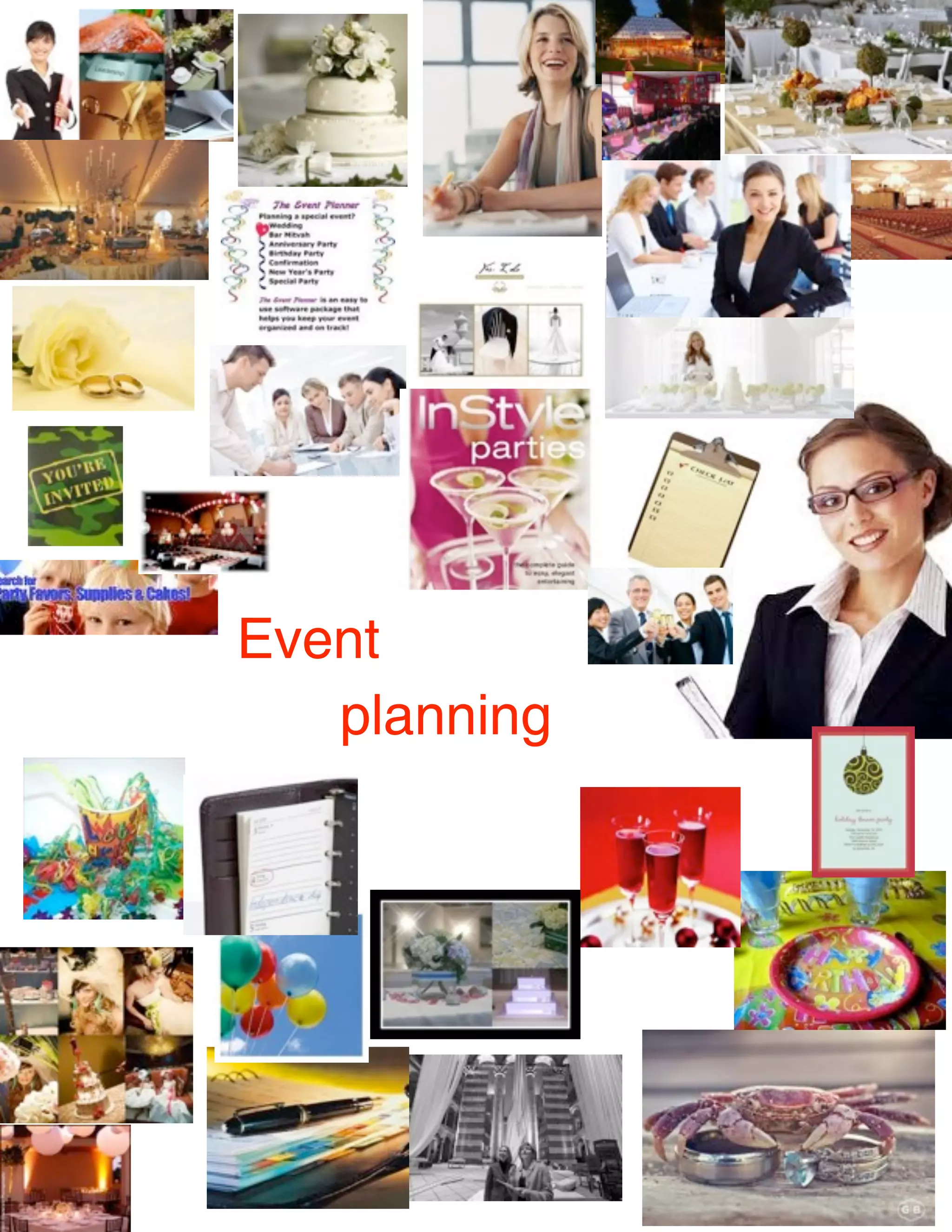 Event planning...~Katie Caddigan | PAGES