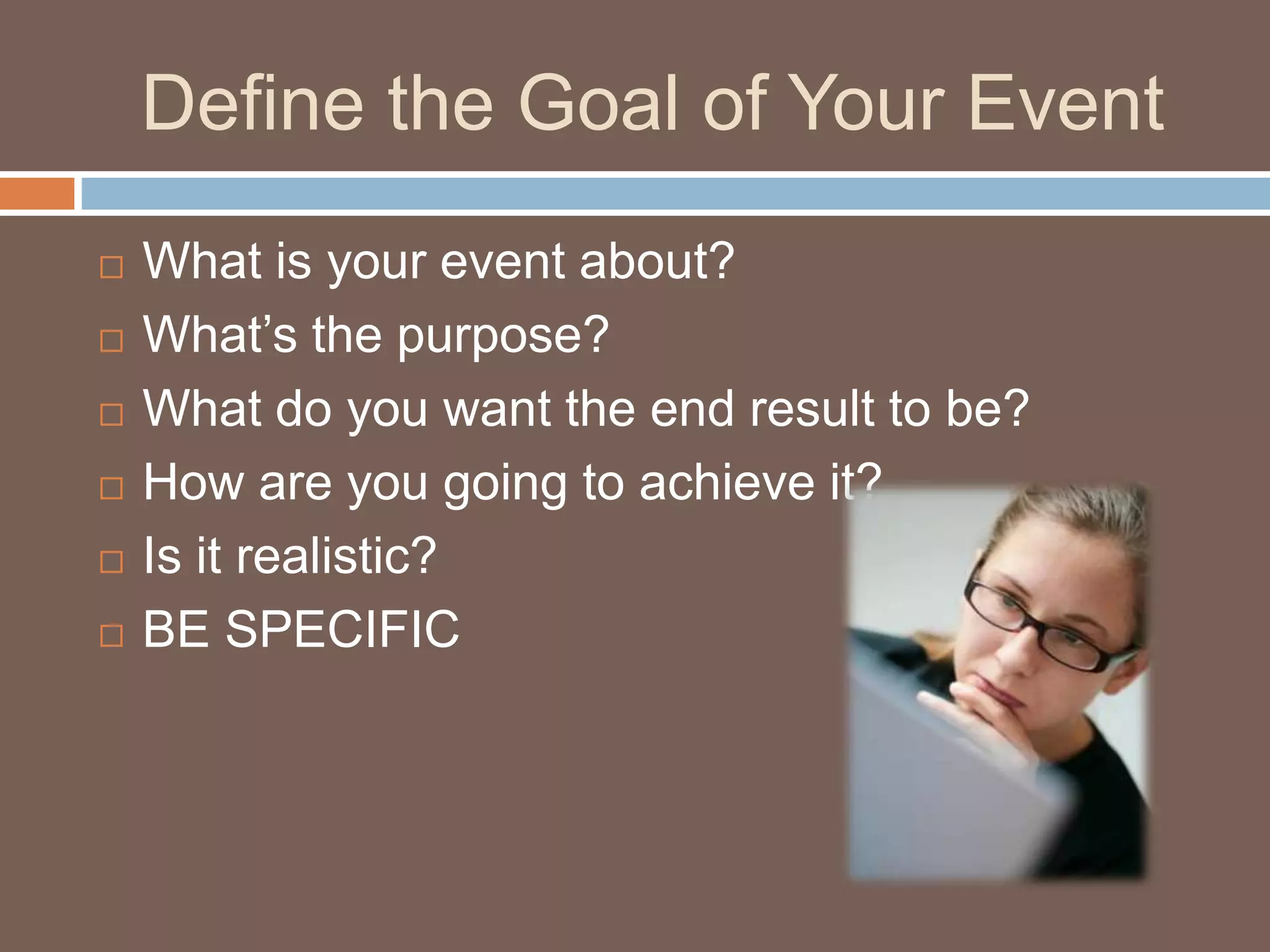 Event planning 101 | PPTX