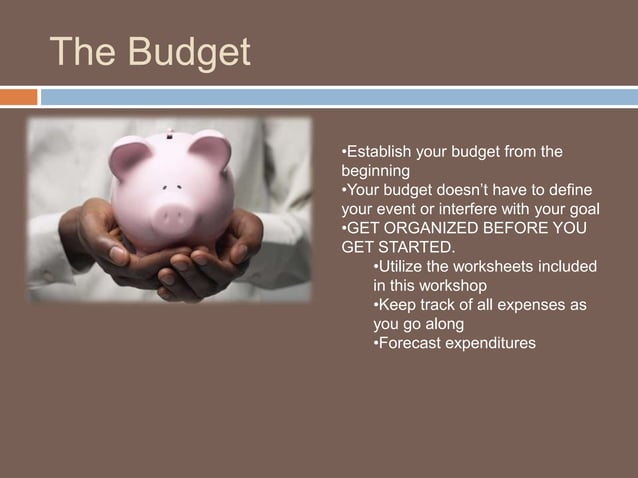 Event planning 101 | PPTX