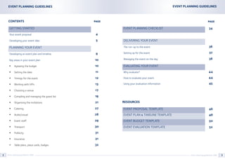 Event planning guidelines_final_version_4_april_2009 | PDF