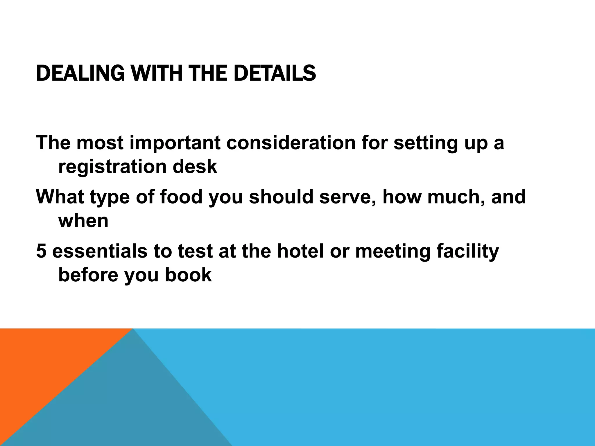 Event planning made easy | PPTX