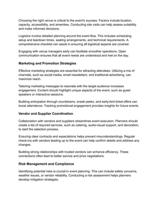 Event Planning & Management Organisers_ Strategies for Successful ...
