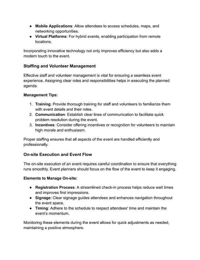 Event Planning & Management Organisers_ Strategies for Successful ...