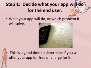 8 Steps to Creating a Mobile App | PPTX
