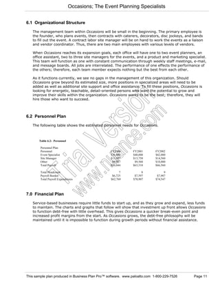 Event plan personal | PDF