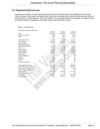 Event plan personal | PDF