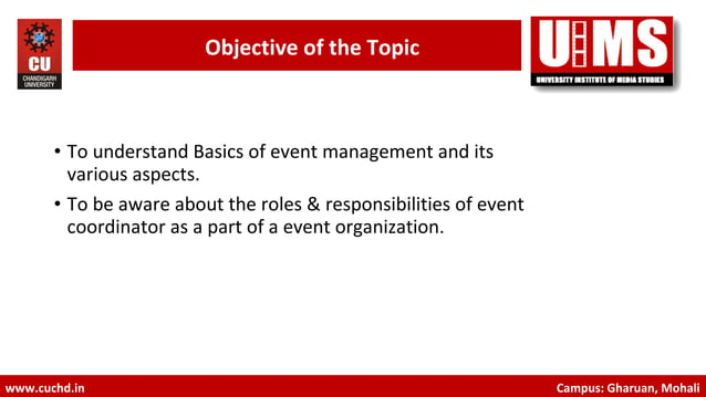 Event principles and methods | PPT