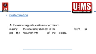 Event principles and methods | PPT