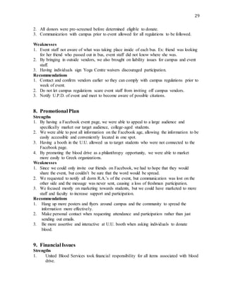 Health Fair Program Plan | DOCX