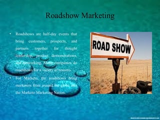 Event roadshow planning | PPT