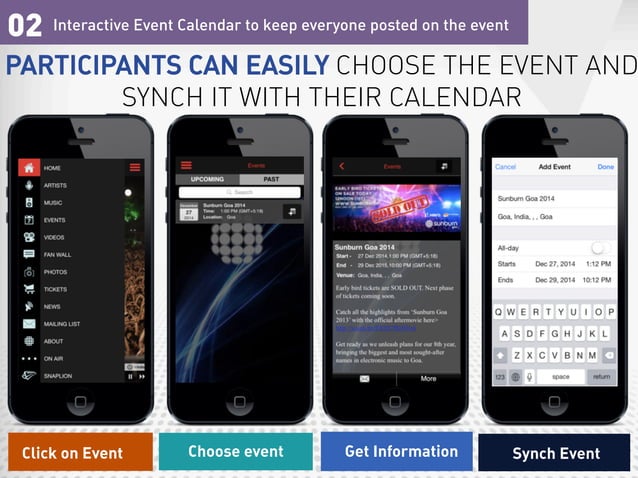 Custom Mobile App for events | PDF