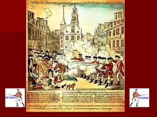 Events Leading To The American Revolutionary War | PPT | War and Conflicts