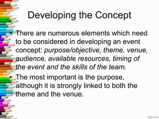 Event Concept - mmaldana | PDF