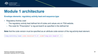 Electronic submission requirements for prescription medicines - AU eCTD ...
