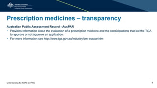 Understanding the Advisory Committee on Prescription Medicines (ACPM ...