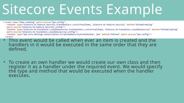 Comprehensive Guide to Sitecore Events: Execution & Customization | PPTX