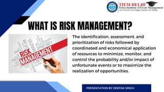 Event Safety & Risk Management in Events | PDF