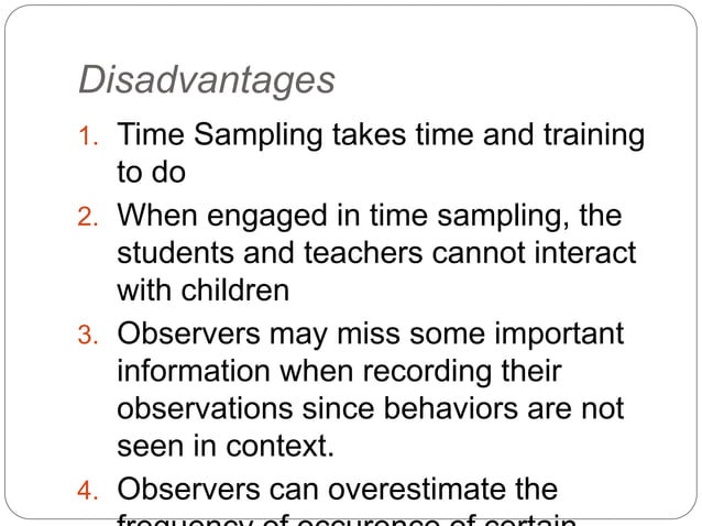 Event sampling | PPTX