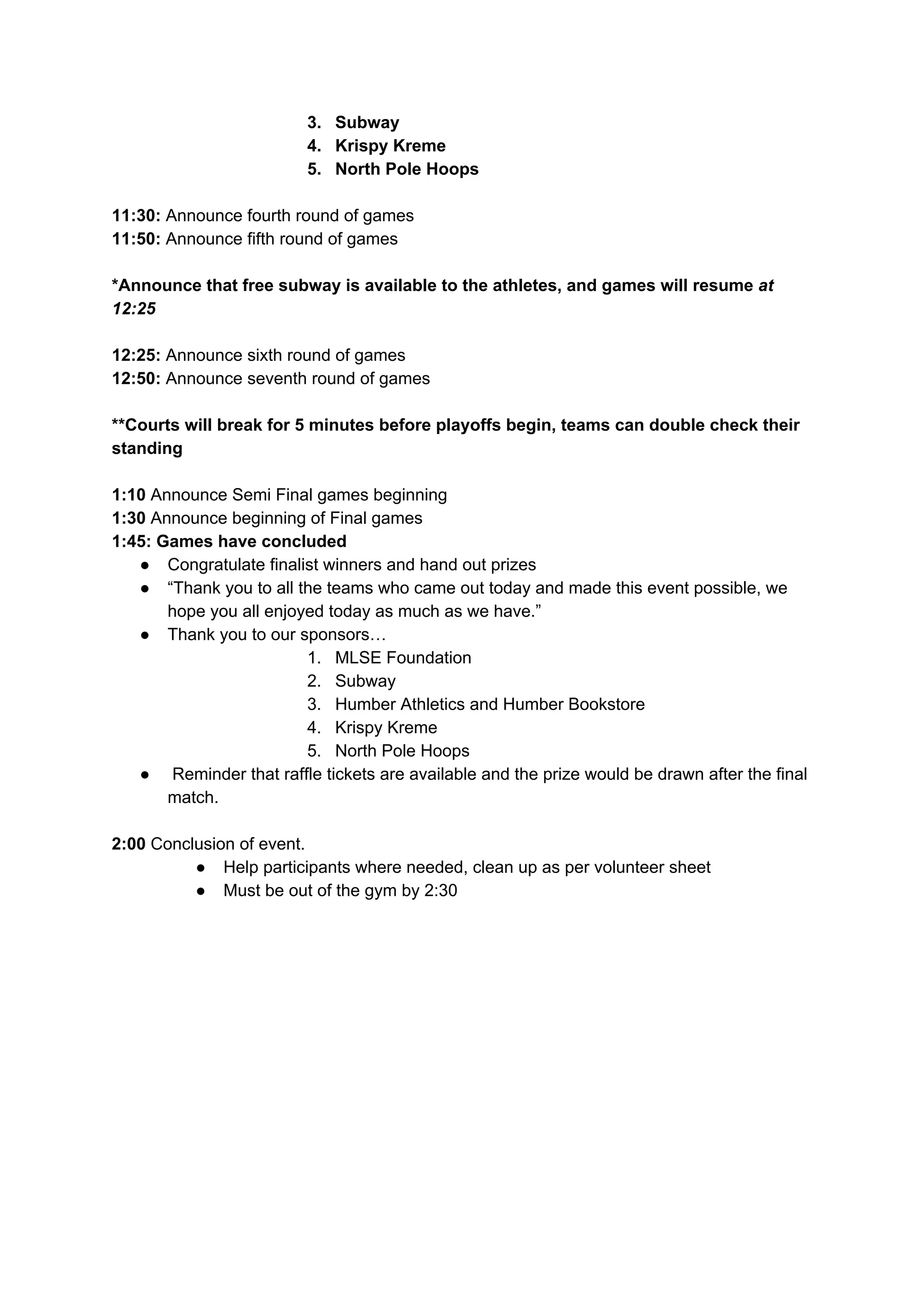 Humber Hawks 3x3 Basketball Tournament | PDF | Free Download