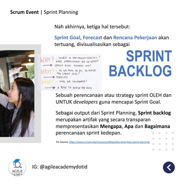Event scrum: Sprint Planning efektif (Perencanaan dalam Scrum) | PDF