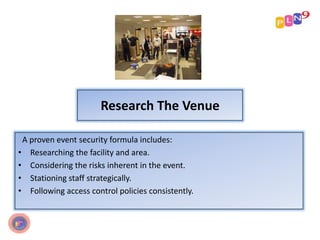 Event Security | PPTX
