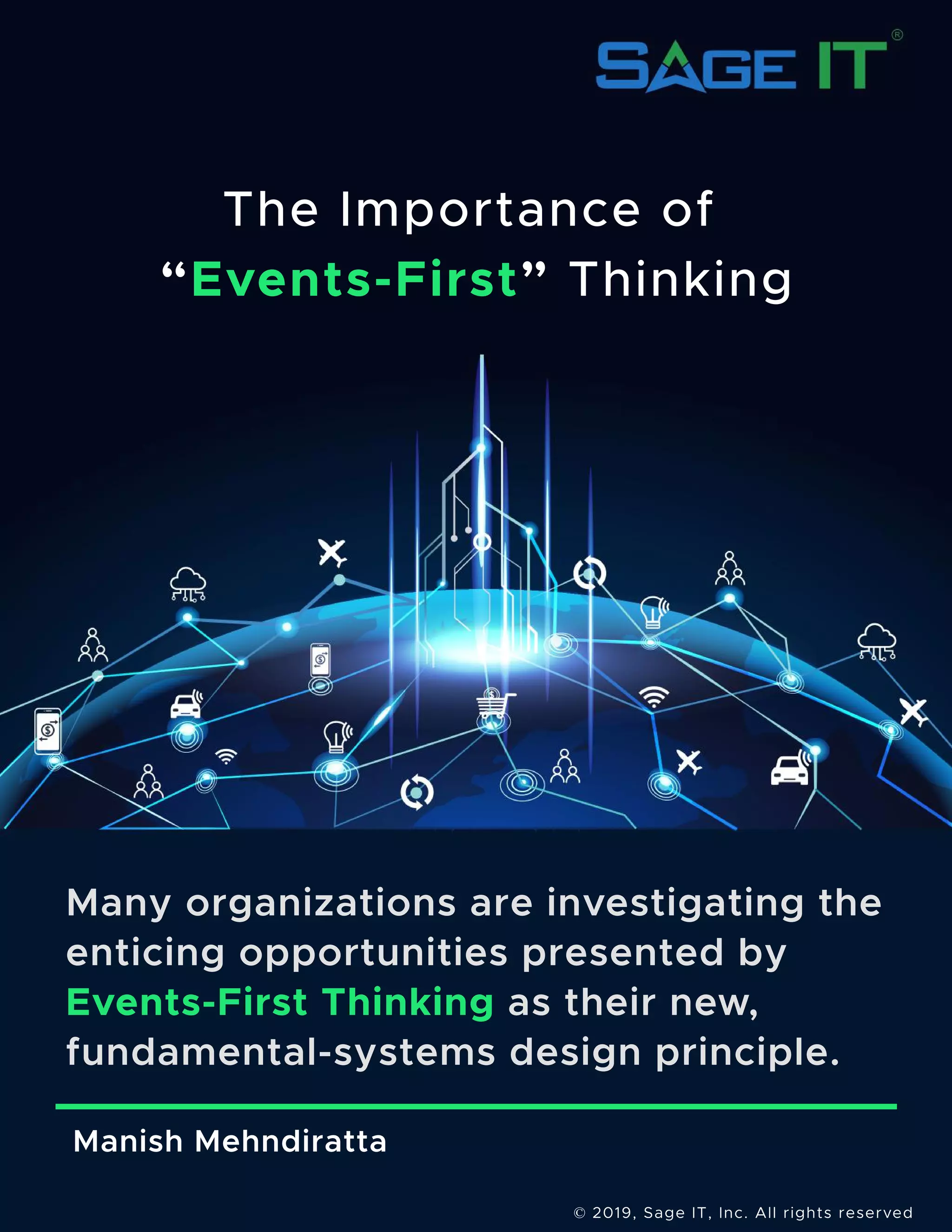 Why 'Event-First' thinking? | PDF
