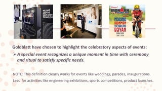 Events Intro, Framework & Typologies | PDF