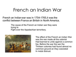 Events leading to the Revolution | PPT