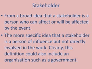 Events management events concept | PPTX