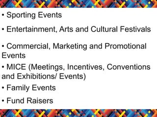 Events Management Industry in the Philippines | PPTX