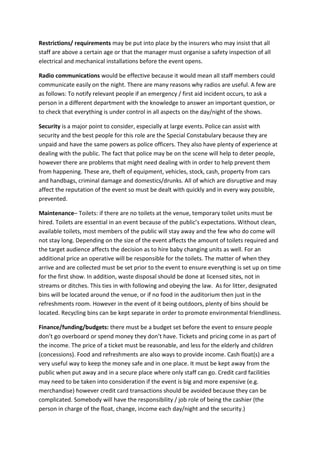 Events management process | DOCX