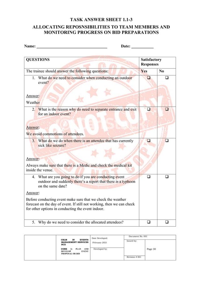 EVENTS MANAGEMENT SERVICES NC III CBLM PDF events-management-services-nc-iii-cblm-pdf