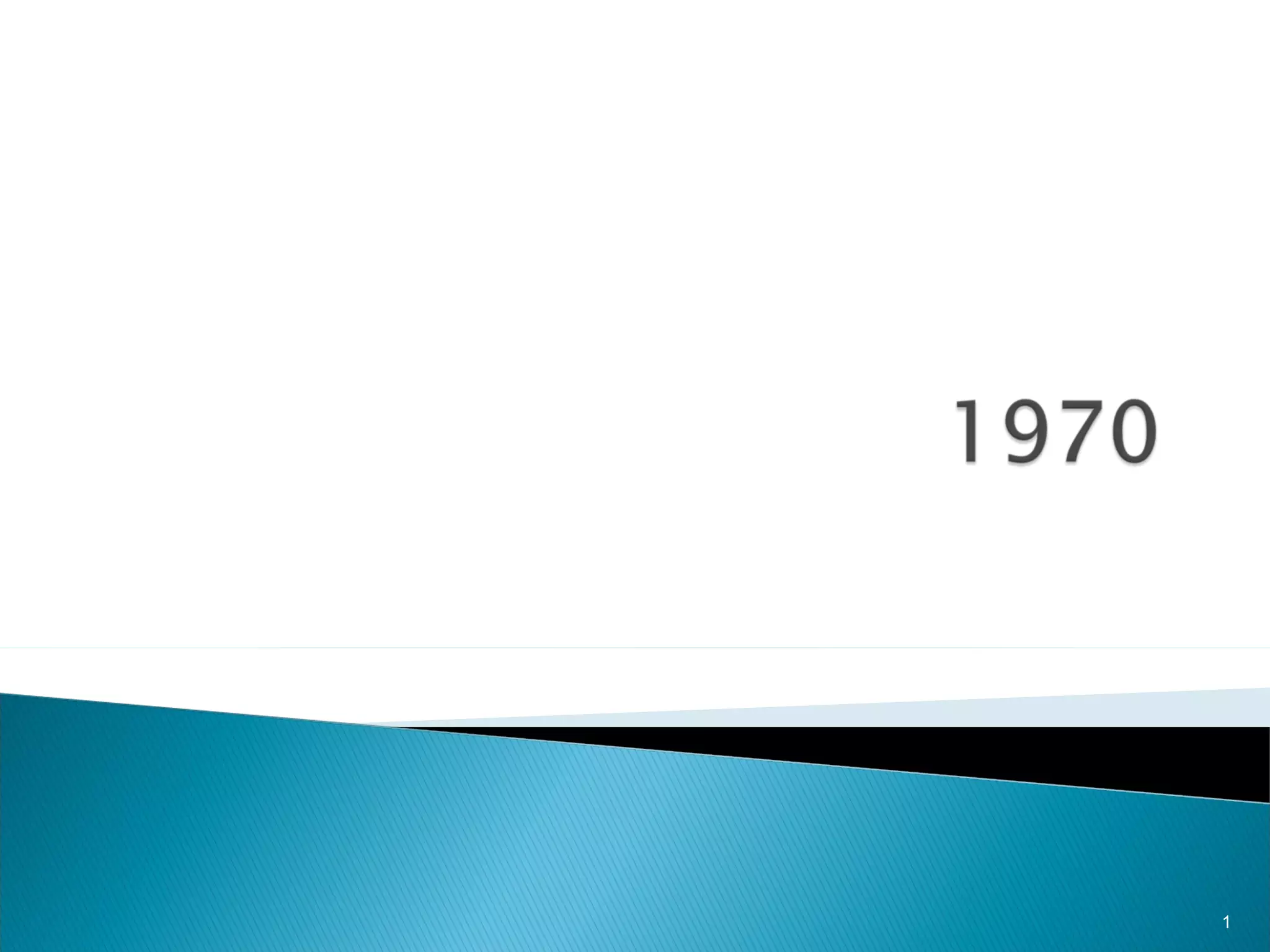 Events of 1970 PowerPoint | PPT