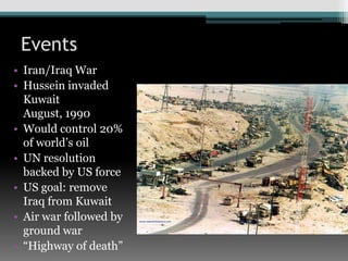 Events of the 1990s | PPTX