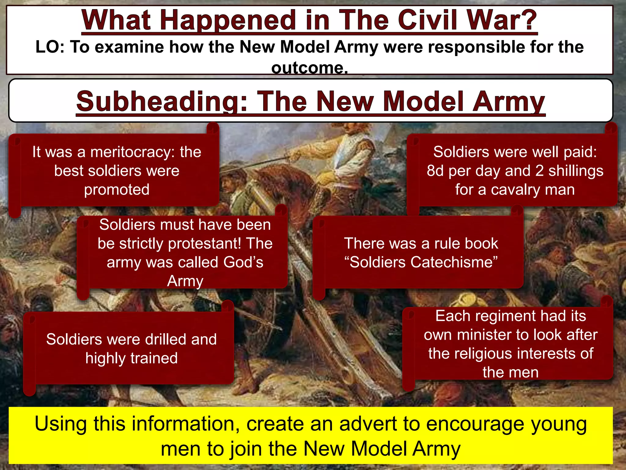 Events of the English Civil War | PPTX