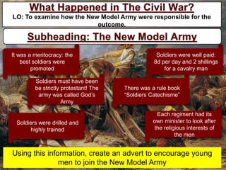 Events of the English Civil War | PPTX