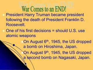 Events of World War II | PPTX