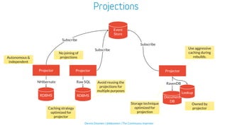 Event Sourcing from the Trenches (with examples from .NET) | PPTX