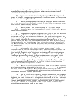 Event sponsorship contract | PDF | Law
